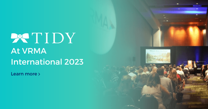 Join TIDY at VRMA International 2023 | TIDY